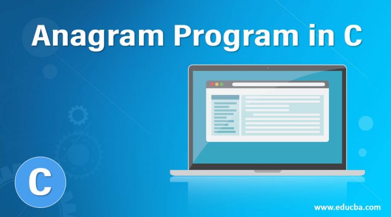 Anagram Program In C Find If Two Strings Are Anagrams Or Not