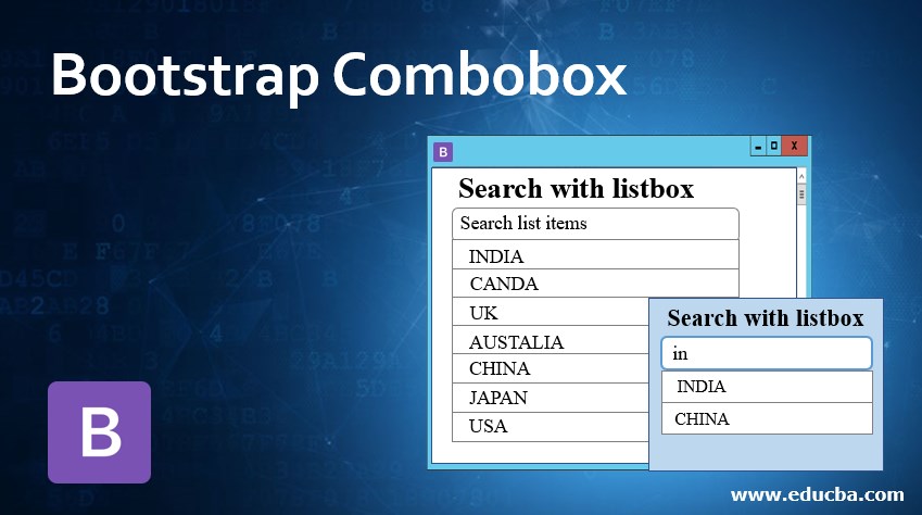 Bootstrap Combobox Learn The Examples Of Bootstrap Combobox
