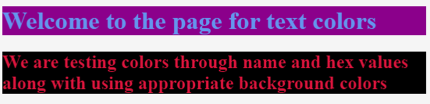 CSS Font Color Know Text Color Property With Usage Syntax Examples