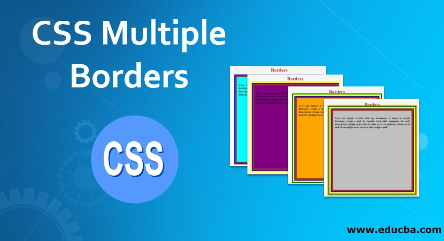 CSS Multiple Borders How Does Multiple Border Work In CSS 