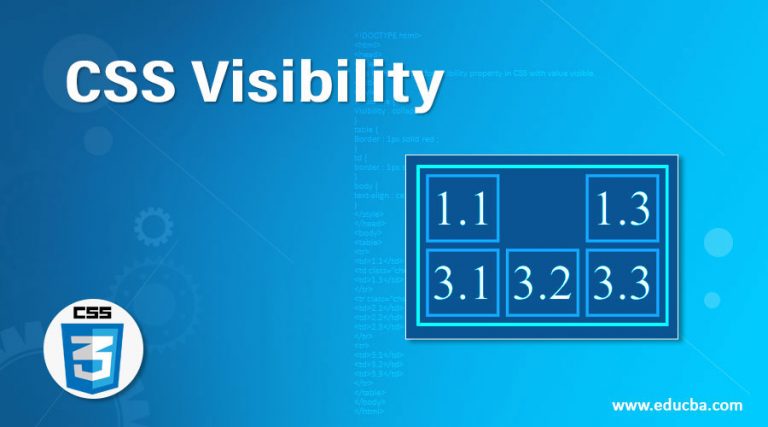 CSS Visibility | Learn Six Awesome Property Value of Visibility in CSS