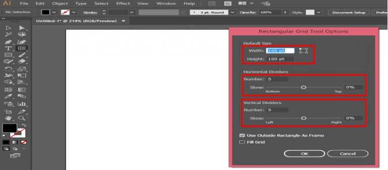 Create Table in Illustrator | Two Methods to Draw a Table in Illustrator
