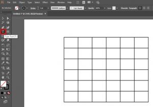 Create Table in Illustrator | Two Methods to Draw a Table in Illustrator