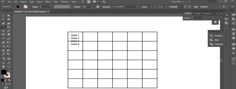 create-table-in-illustrator-two-methods-to-draw-a-table-in-illustrator