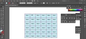 Create Table in Illustrator | Two Methods to Draw a Table in Illustrator