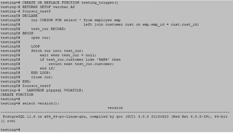 Cursors In Postgresql Cursors Actions And Importance Of Postgresql