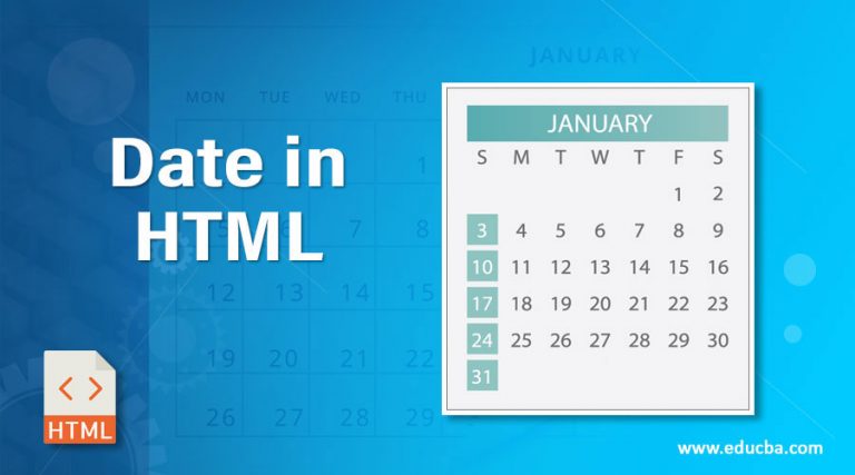 Date In HTML Various Features Of Date In HTML To Know