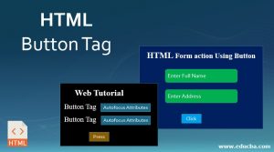 HTML Button Tag | Learn Attributes of HTML Button Tag