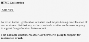 HTML Geolocation | Learn the Methods and Examples of Geolocation