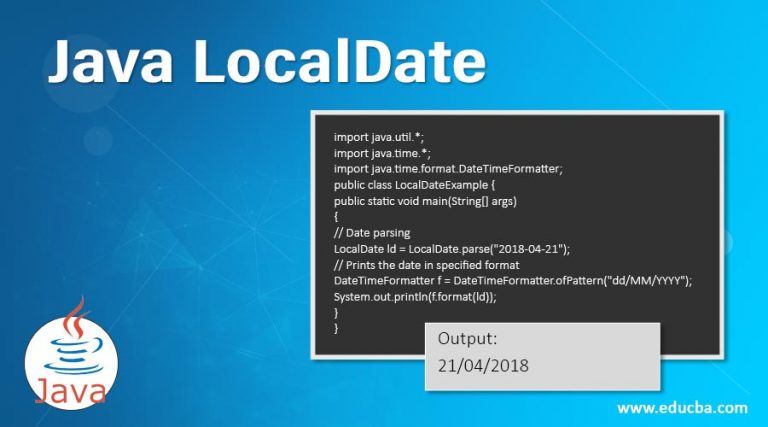 Java Localdate Learn Top 18 Useful Methods Of Java Localdate