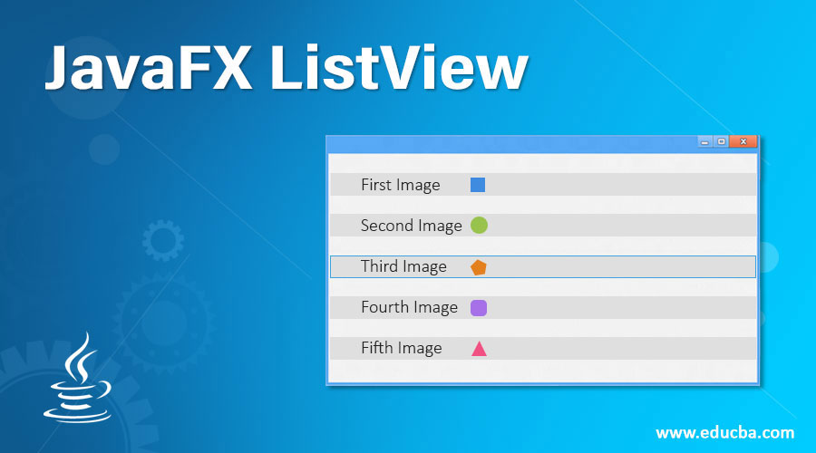JavaFX ListView How Does ListView Work In JavaFX 