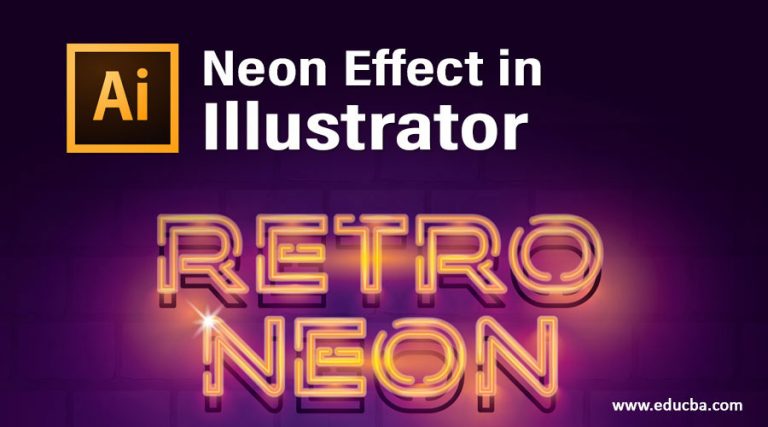 Neon Effect in Illustrator | Creating Shape and Text Effects in Neon Effect