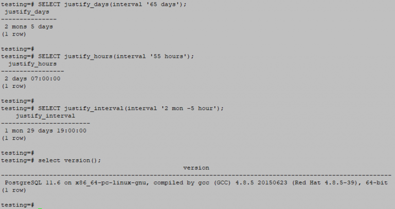 Postgresql Date Functions Learn The All Postgresql Date Functions
