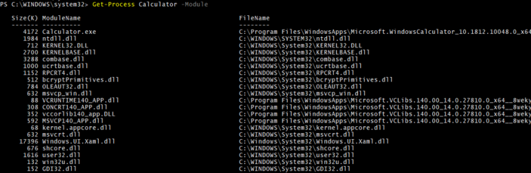 PowerShell Get-Process | Parameters in PowerShell Get-Process