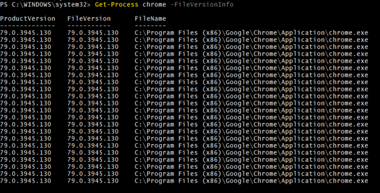 Powershell Get Process Parameters In Powershell Get Process
