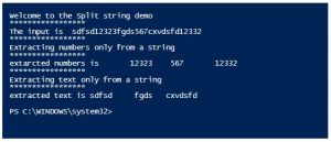 PowerShell Split String | Various Examples of PowerShell Split String