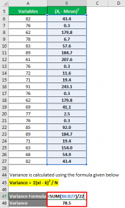 Statistics Formula | Calculator (Example and Excel Template)