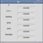 Tkinter Grid | Lists of Options in Tkinter Grid with Various Examples