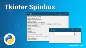 Tkinter Spinbox | Useful Methods to Create Spinbox Widget using Tkinter