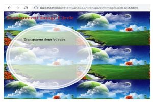 CSS Transparent Border | Creation of Transparent Border using CSS