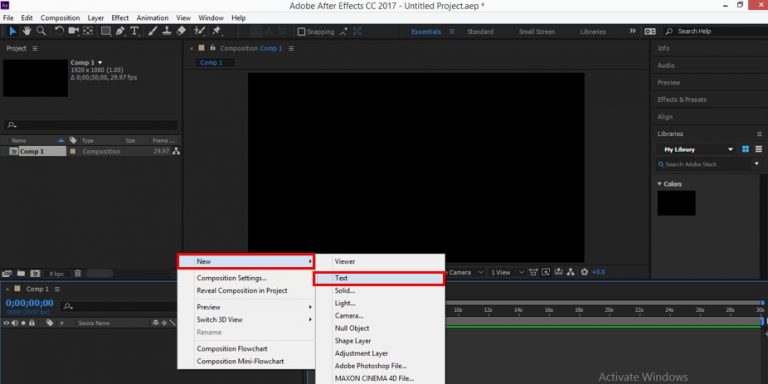 Typography in After Effects | How to Create Typography in After Effect?