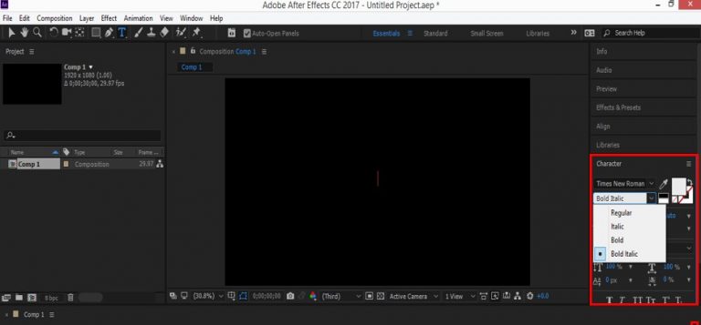 Typography in After Effects | How to Create Typography in After Effect?