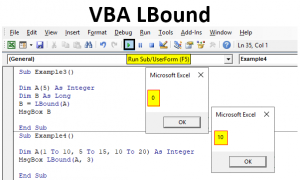 VBA LBound | How to Use the LBound Function in Excel VBA?