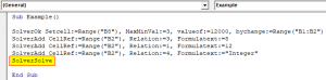 VBA Solver | How to Use Solver under VBA Excel?