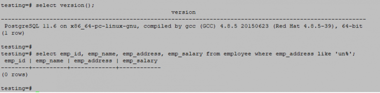 Wildcards In Postgresql Exmples Of All Wildcards In Postgresql
