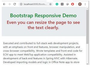 Bootstrap Responsive | How can we get responsive website in bootstrap?