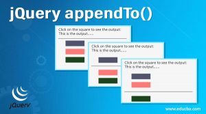jQuery appendTo() | Learn Parameters of jQuery appendTo()