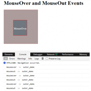 jQuery mouseout() | Syntax & Examples to Implement jQuery mouseout()