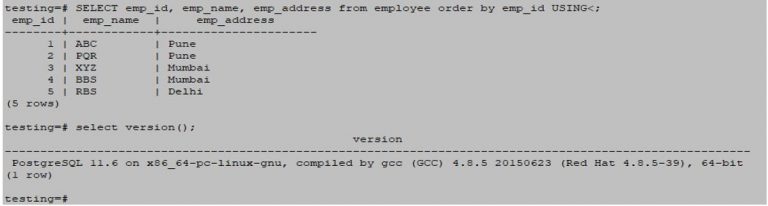 Postgresql Order By How Order By Function Work In Postgresql