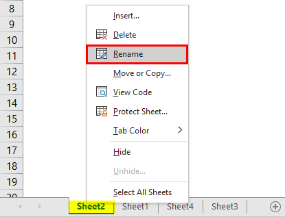 Worksheets in Excel | Working with Multiple Worksheets in Excel