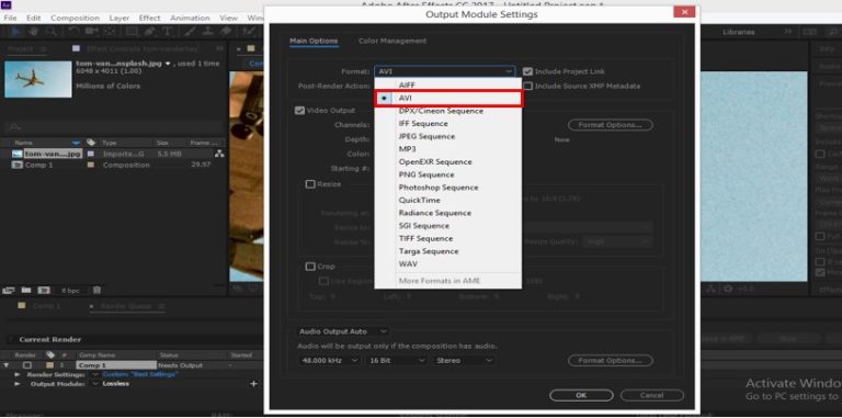 After Effects Render | How to Render Animation Video in Afer Effects?