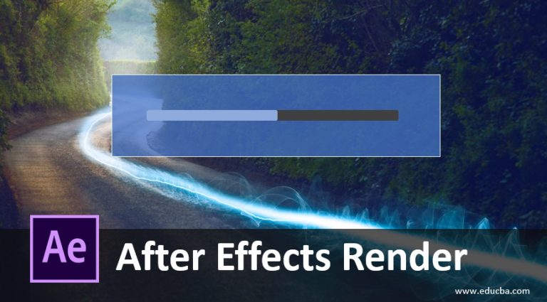 After Effects Render | How to Render Animation Video in Afer Effects?
