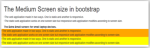Bootstrap Screen Sizes | Types and Examples of Bootstrap Screen Sizes