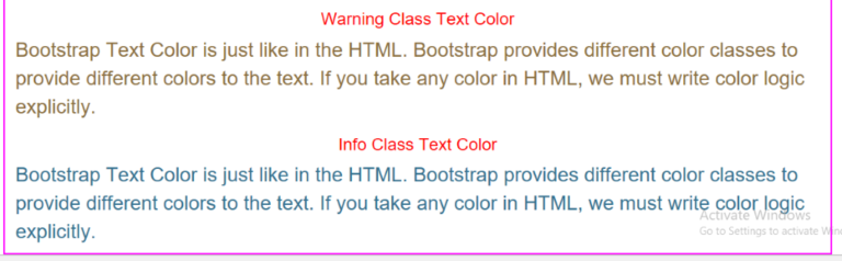 Bootstrap Text Color | How does Text Color Work in Bootstrap?