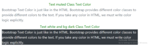 Bootstrap Text Color | How does Text Color Work in Bootstrap?