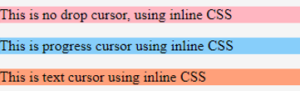 CSS Cursor | Syntax and Different Examples of CSS Cursor with Code
