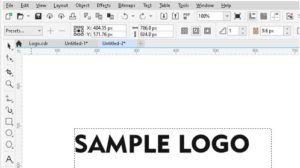 CorelDRAW Logo Design | Techniques to Create a Text Effect Logo