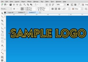 CorelDRAW Logo Design | Techniques to Create a Text Effect Logo