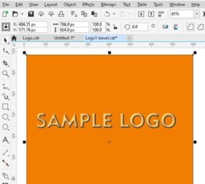 CorelDRAW Logo Design | Techniques to Create a Text Effect Logo