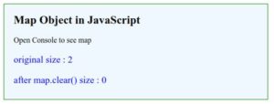 JavaScript Map Object | Examples of JavaScript Map Object
