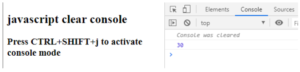 JavaScript Clear Console | Learn Why Should We Clear the Console