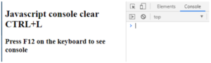 JavaScript Clear Console | Learn Why Should We Clear the Console