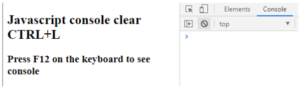 JavaScript Clear Console | Learn Why Should We Clear the Console