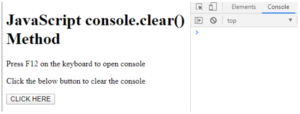 JavaScript Clear Console | Learn Why Should We Clear the Console