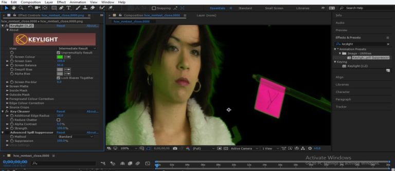 Keylight in After Effects | How to Use Keylight Effect in After Effects?