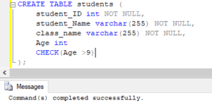 MySQL Constraints | Types of MySQL Constraints with Examples